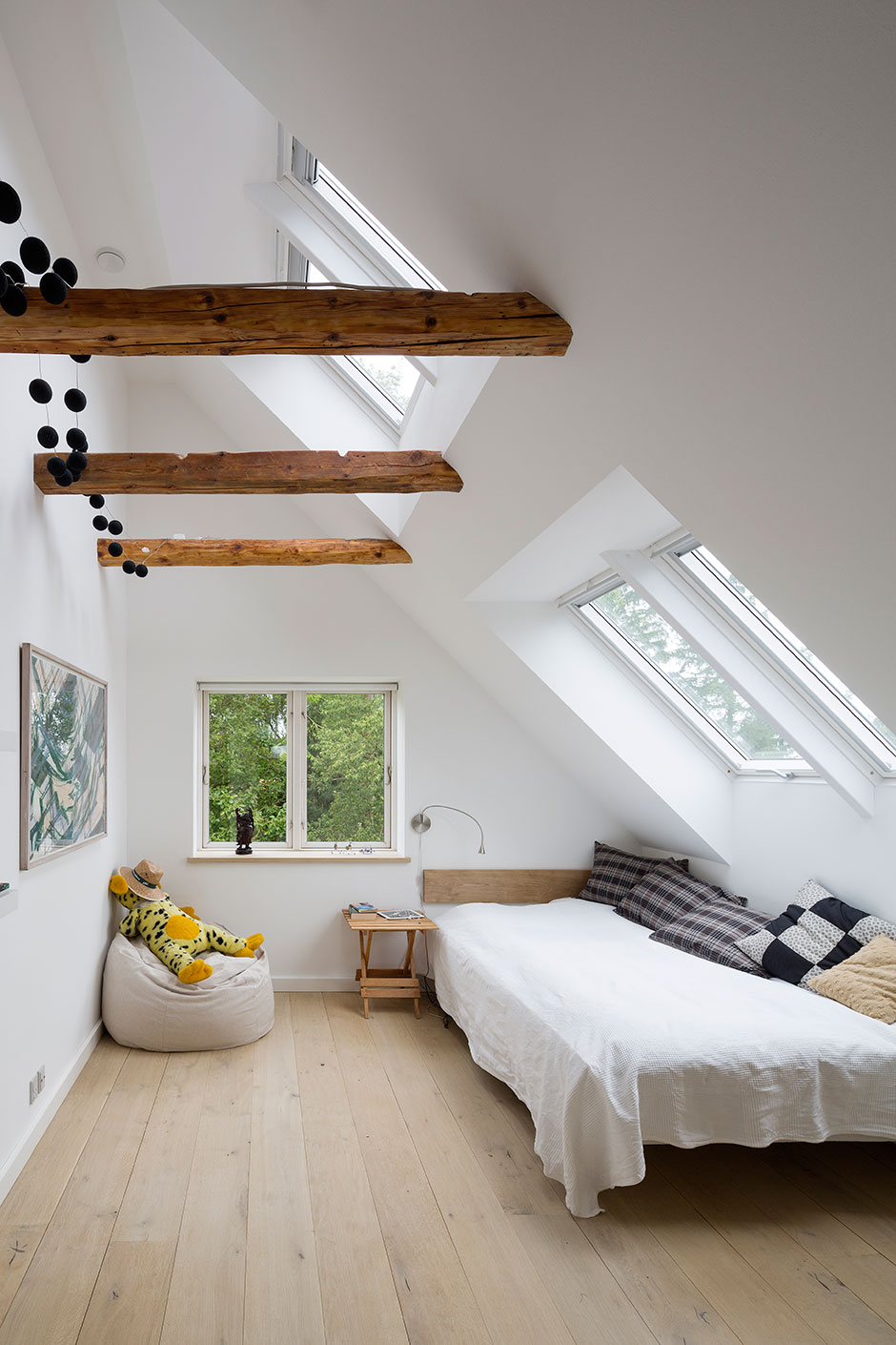 See how roof windows have transformed a family home in Denmark
